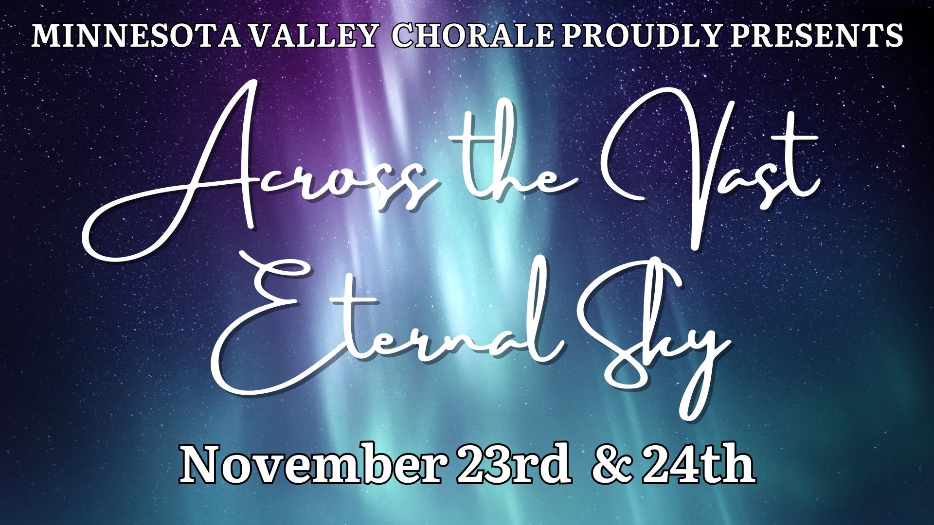 2024 Fall Concert "Across the Vast Eternal Sky"